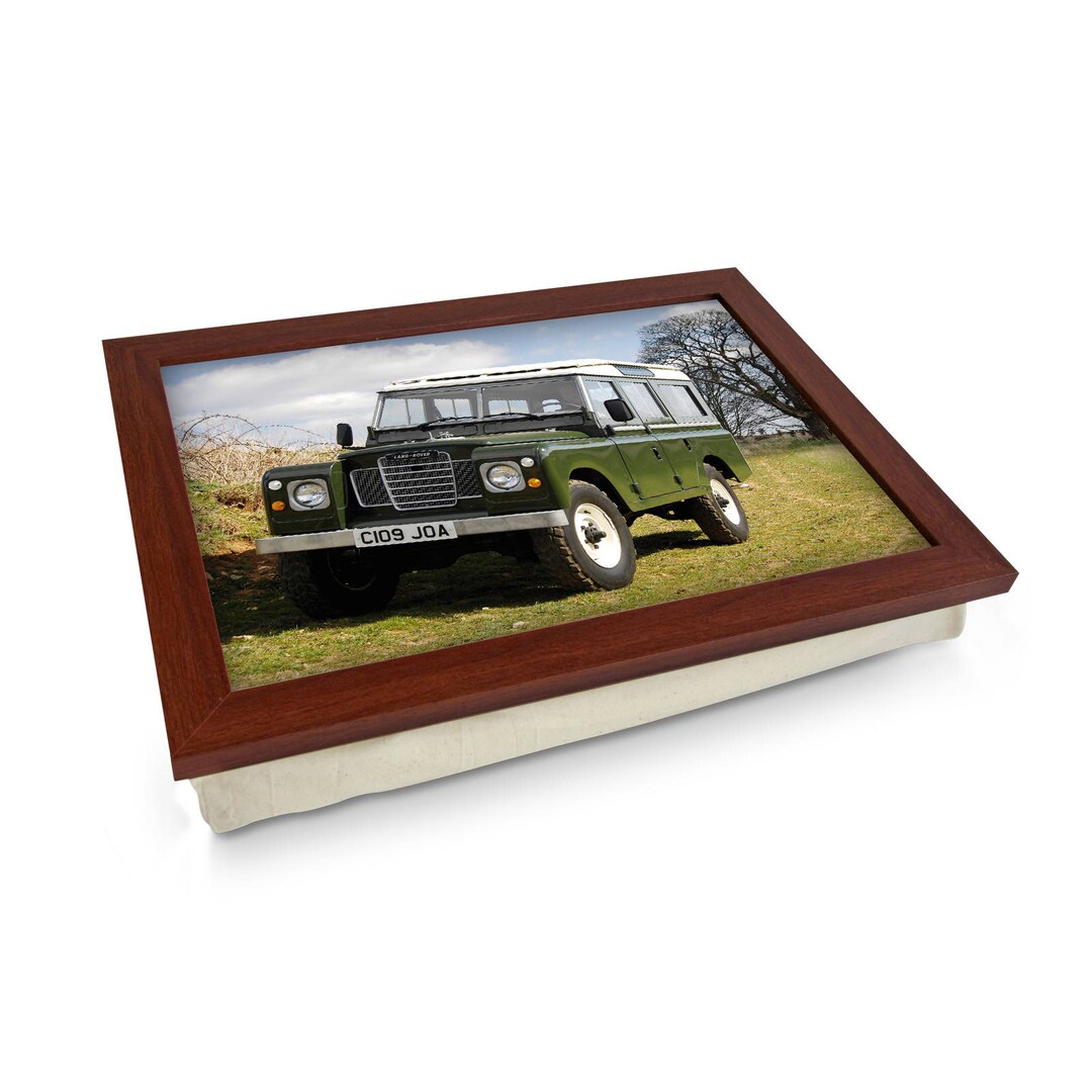 Land Rover Defender Lap Tray L577 | Personalise This Gift | Cushioned ...