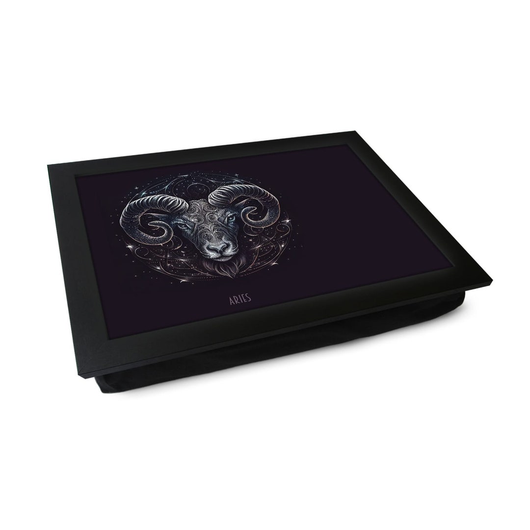 Aries Star Sign Lap Tray L1058 | Personalised Gift | Cushioned Laptray ...