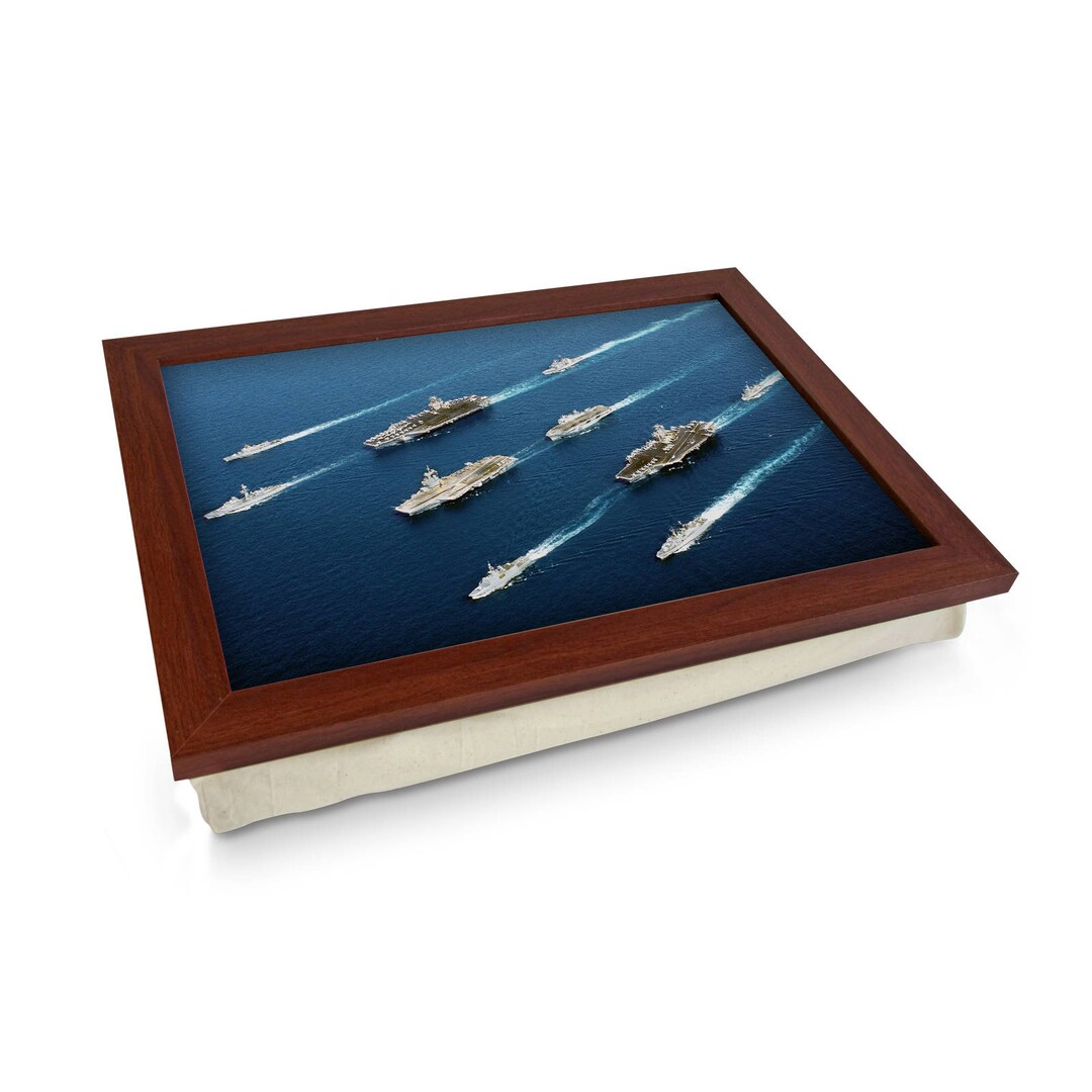 Naval Vessels Lap Tray - L0065 Personalised Gift | Unique Gift ...