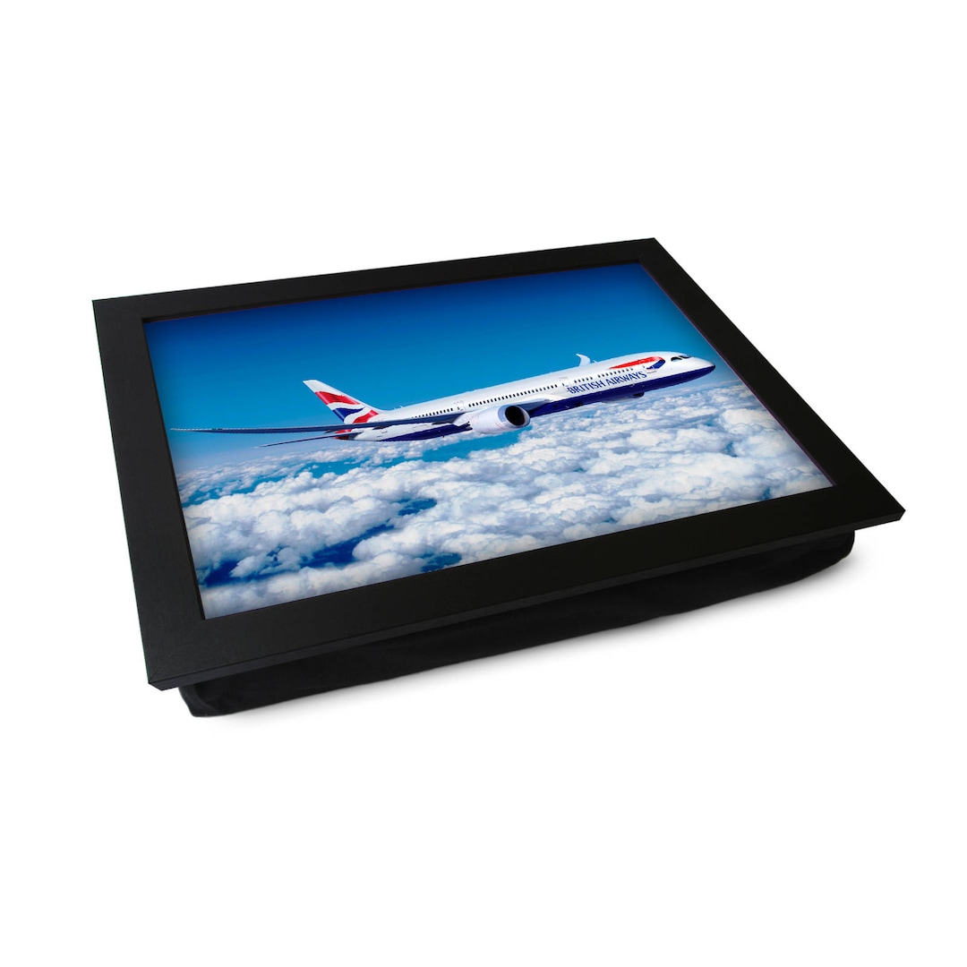 Boeing 787 Dreamliner Photo Lap Tray L428 Personalised Gift Cushioned ...