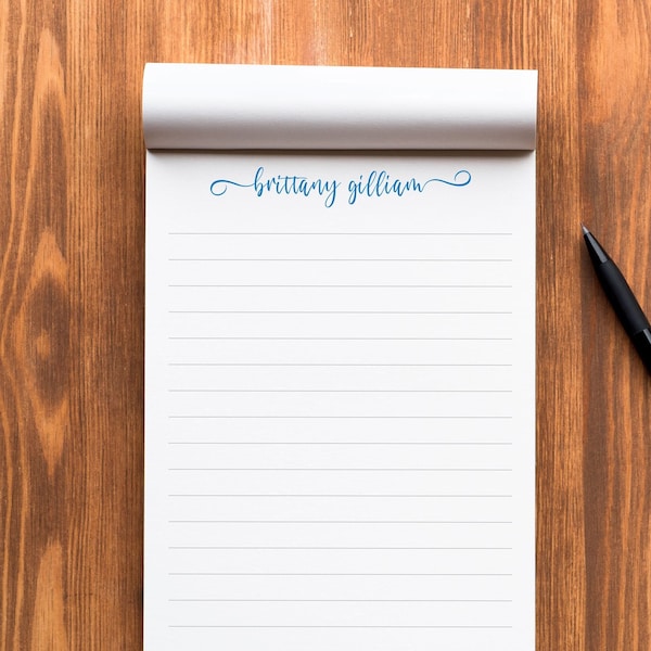 Custom Large Notepad - Etsy