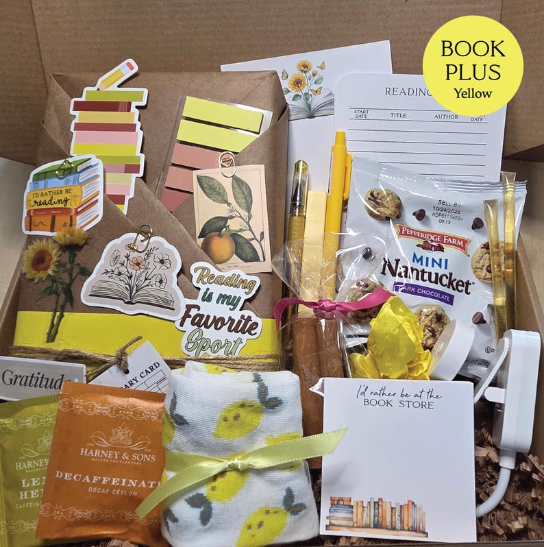 Book Lover Gift Box | Blind Date With a Book | Book Annotation Kit ...