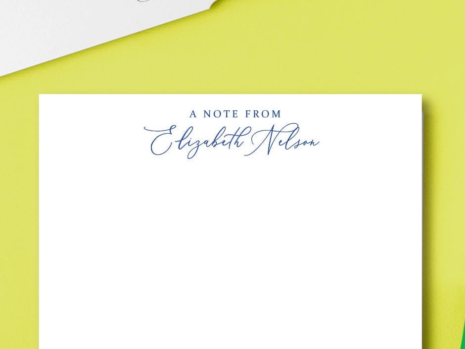 PERSONALIZED NOTEPAD | Topiary Lemon Tree Notepad | Style DC478 - Etsy