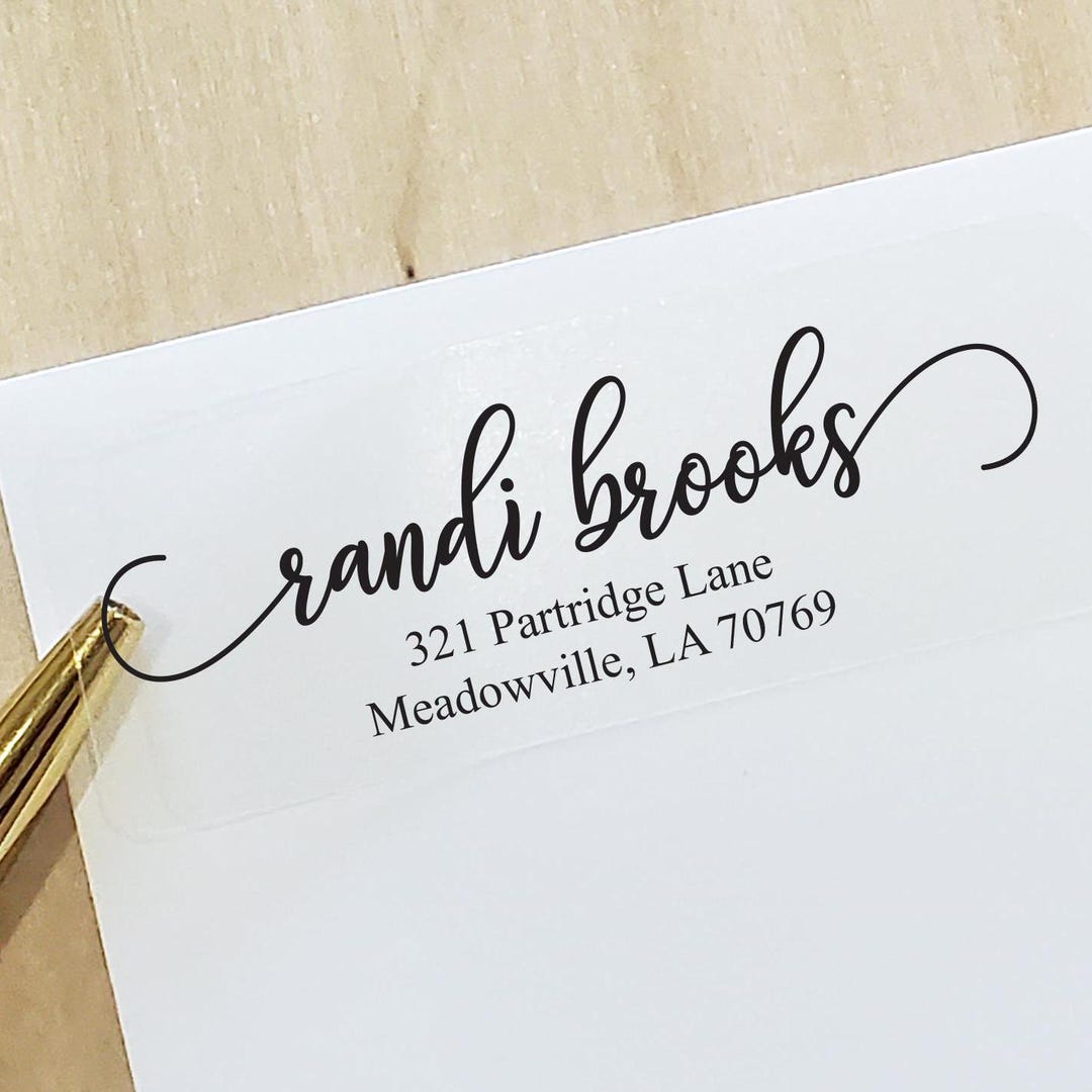 Clear Gloss or White Return Address Labels | Wedding Return Address ...