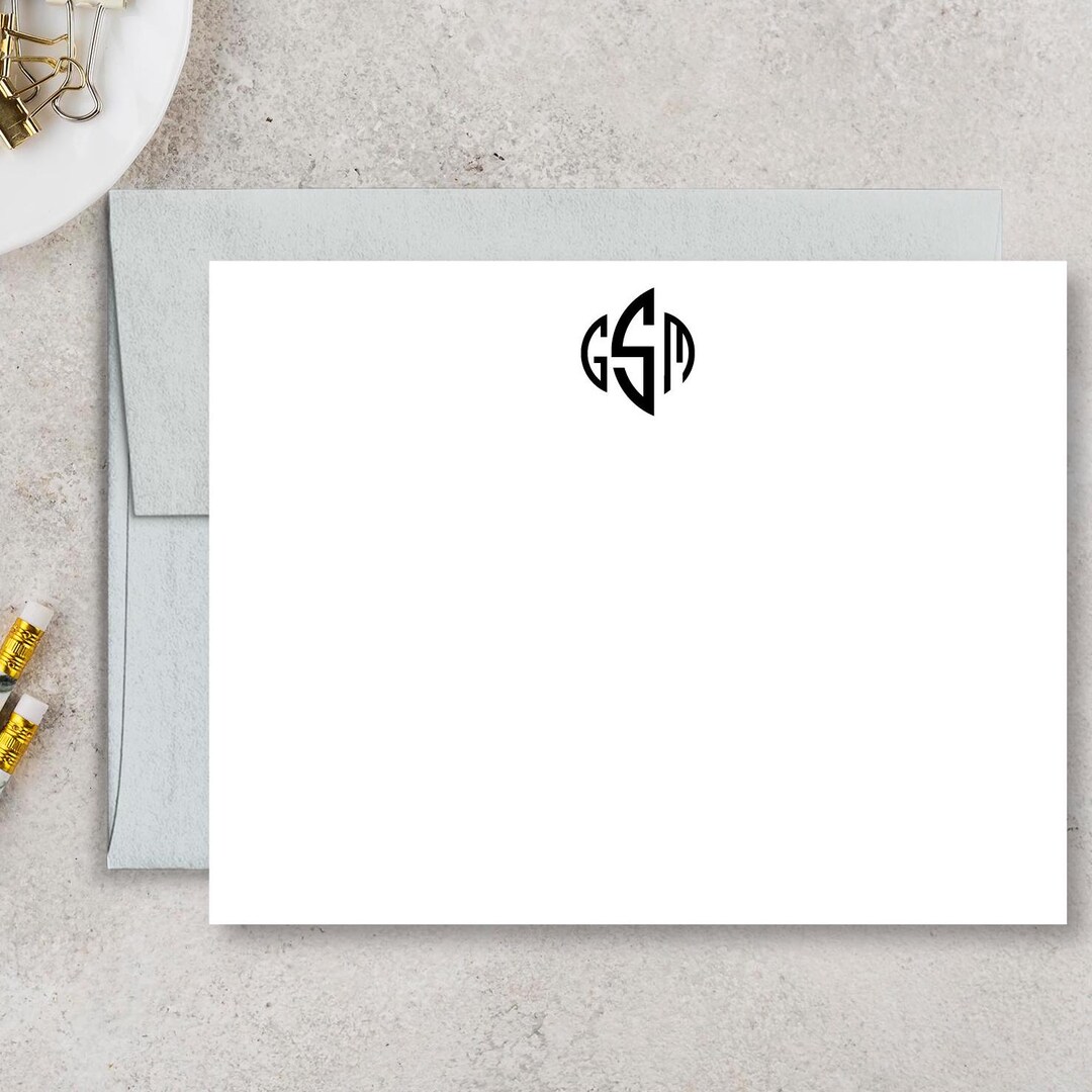 PERSONALIZED NOTE CARDS | Custom Note Cards | Custom Stationery Sets ...