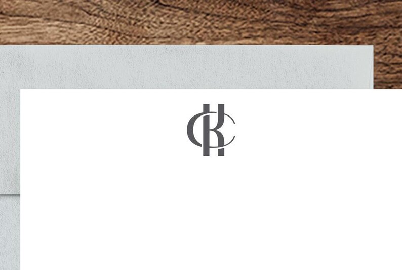 PERSONALIZED NOTE CARDS | Custom Note Cards | Monogram Stationery Sets ...