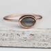 Grey Moonstone Engagement Ring 14 K Gold - Etsy