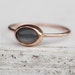Grey Moonstone Engagement Ring 14 K Gold - Etsy