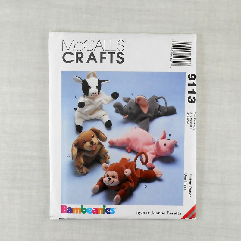 Bean Bag Animals - Etsy