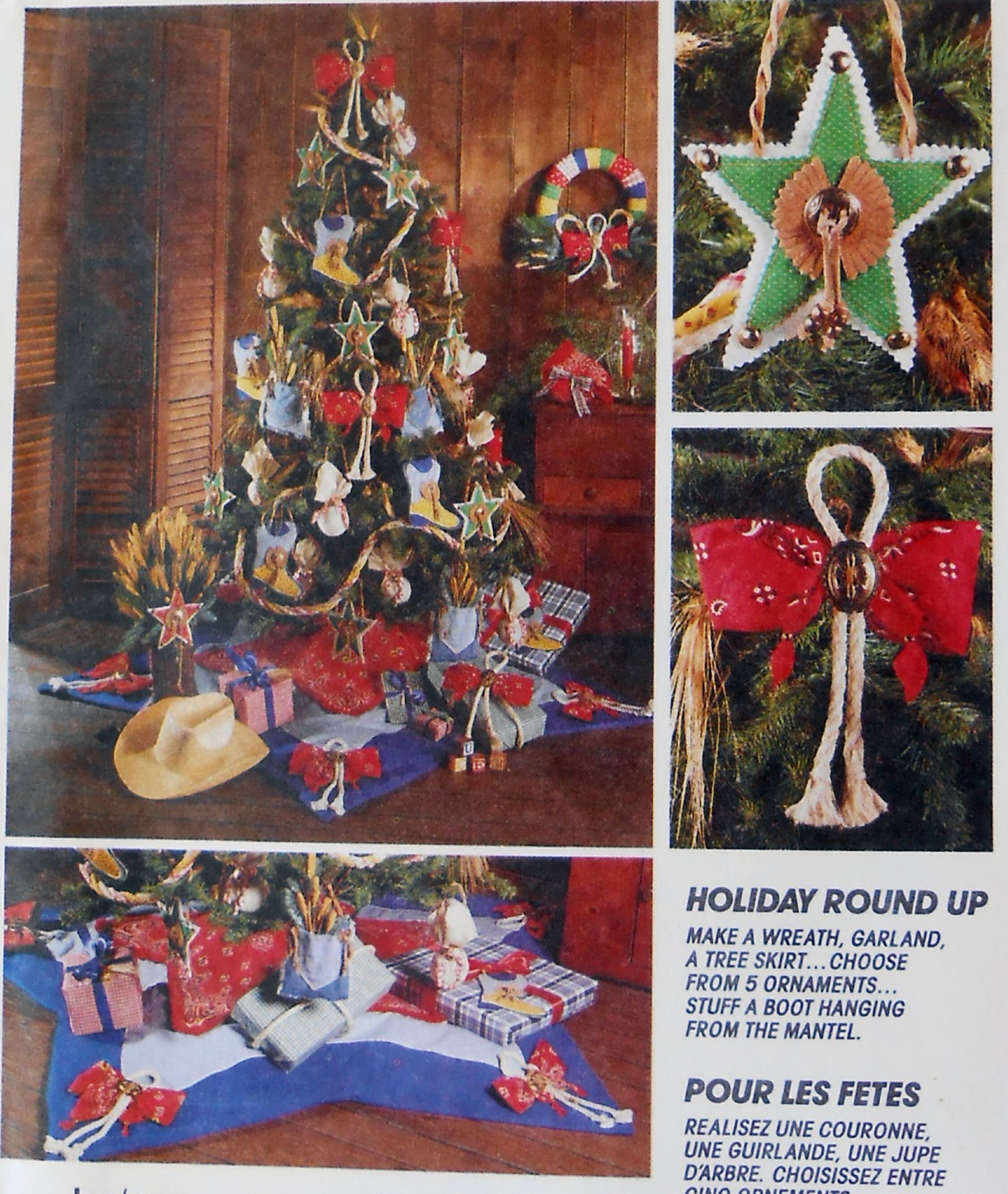 Cowboy Boot Stocking, Sewing Pattern, Christmas Ornaments, Western ...