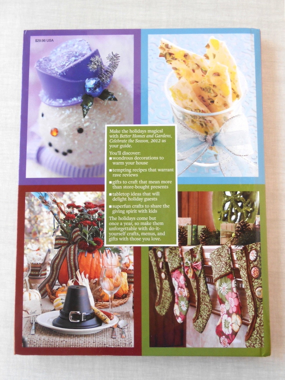 Holiday Craft Book Fall Craft Pattern Better Homes and | Etsy