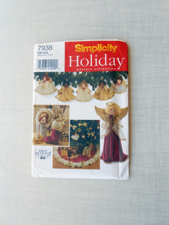Angel Tree Topper Sewing Pattern Angel Garland Christmas - Etsy