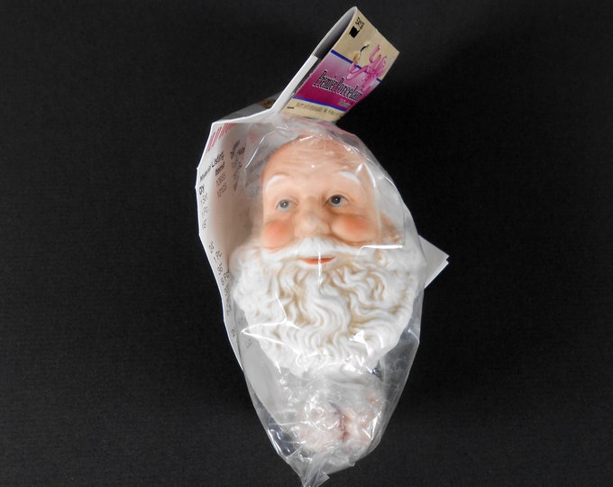 Porcelain Santa Head, 4 Inch Head, With Hands, Old World Santa, Pattern ...