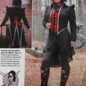 Cosplay Pattern, Yaya Han, Sewing Pattern, Mccalls 7616, Gothic Cosplay ...