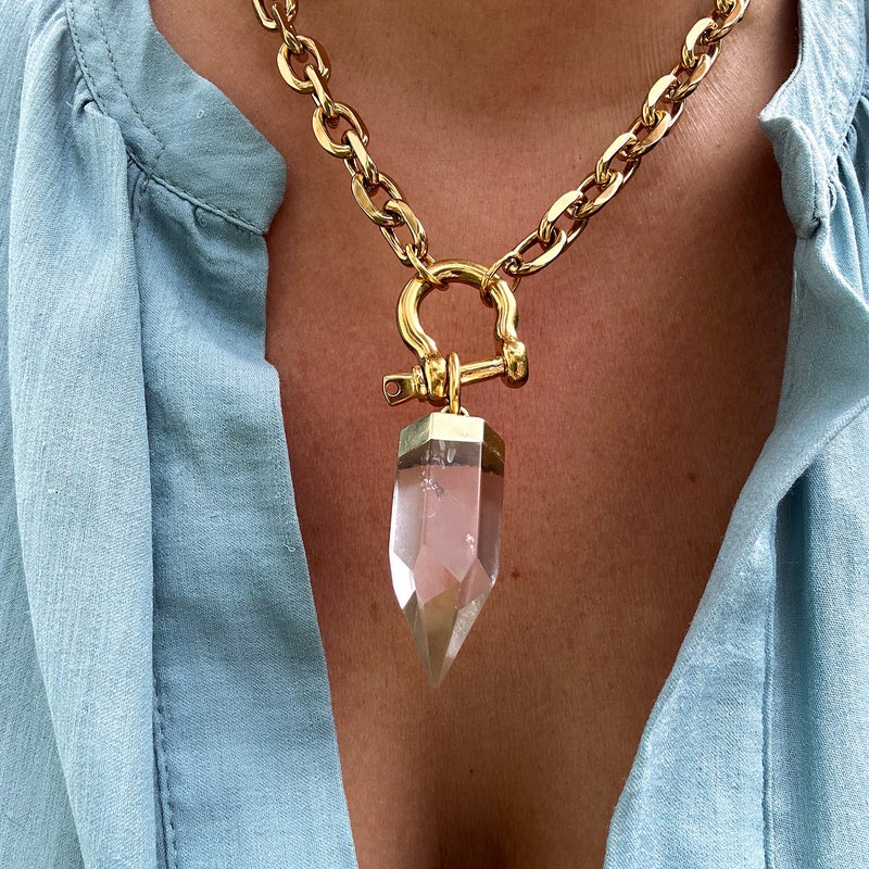 Chunky Bold Necklace - Etsy