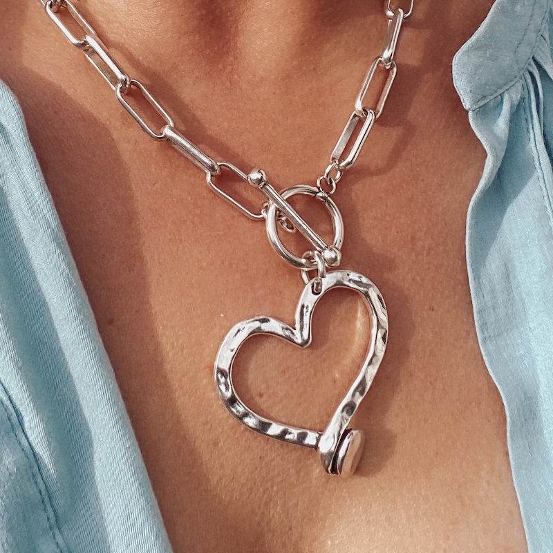 Big Pendant Necklace - Etsy