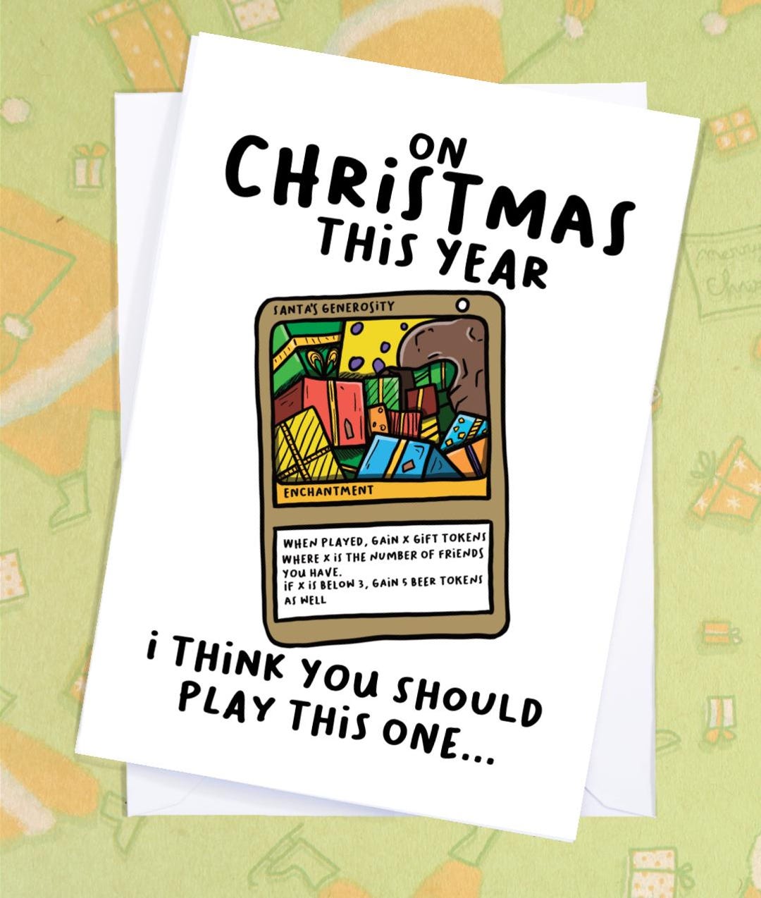 MTG Weihnachtskarte / MTG Weihnachtskarte / MTG Player / Magic the ...