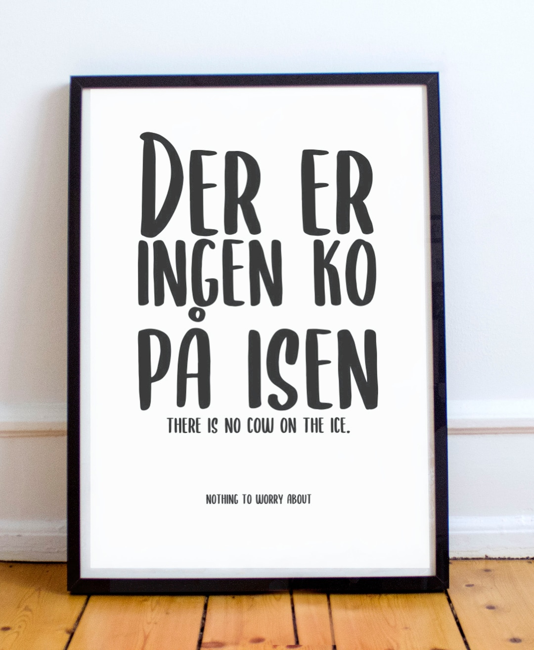 Scandinavian Poster / Danish Saying / Swedish Saying / Scandi Poster ...