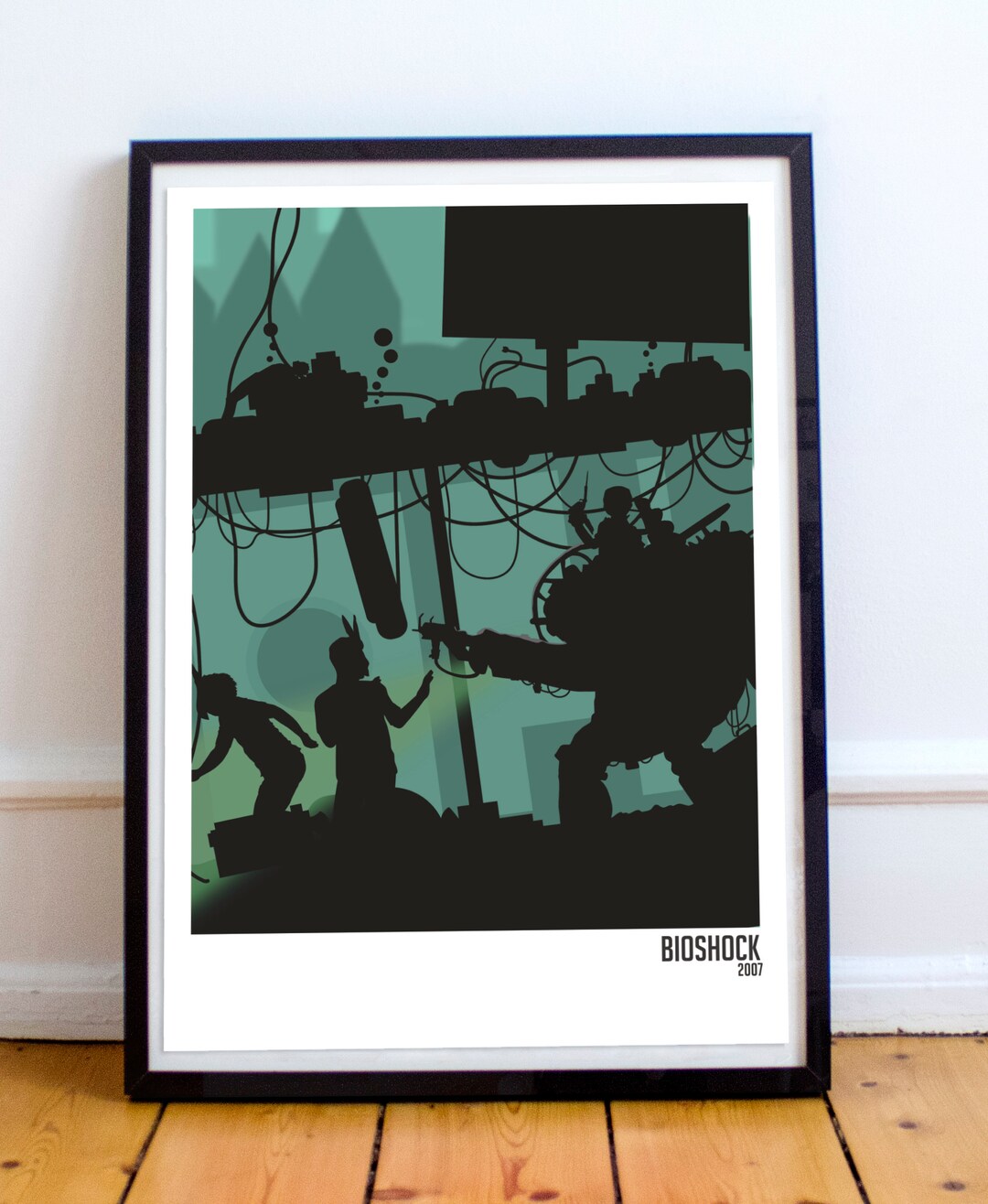 Bioshock Poster / Rapture Poster / Big Daddy Poster / Video Game Poster ...