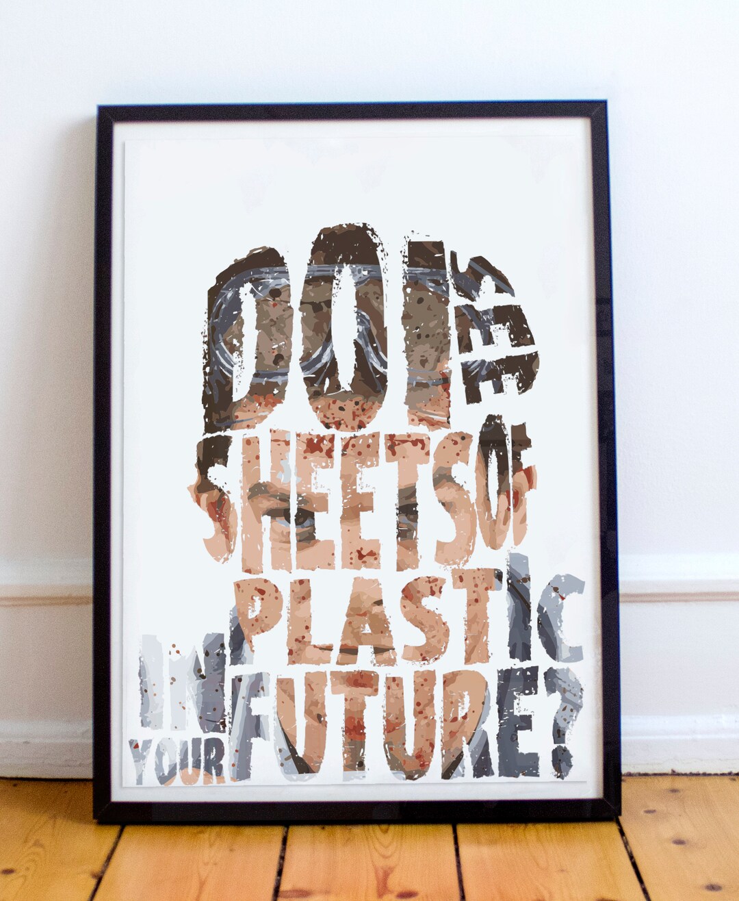 Dexter Inspired Poster Print - Fan Art - Do I See Plastic Sheets in ...
