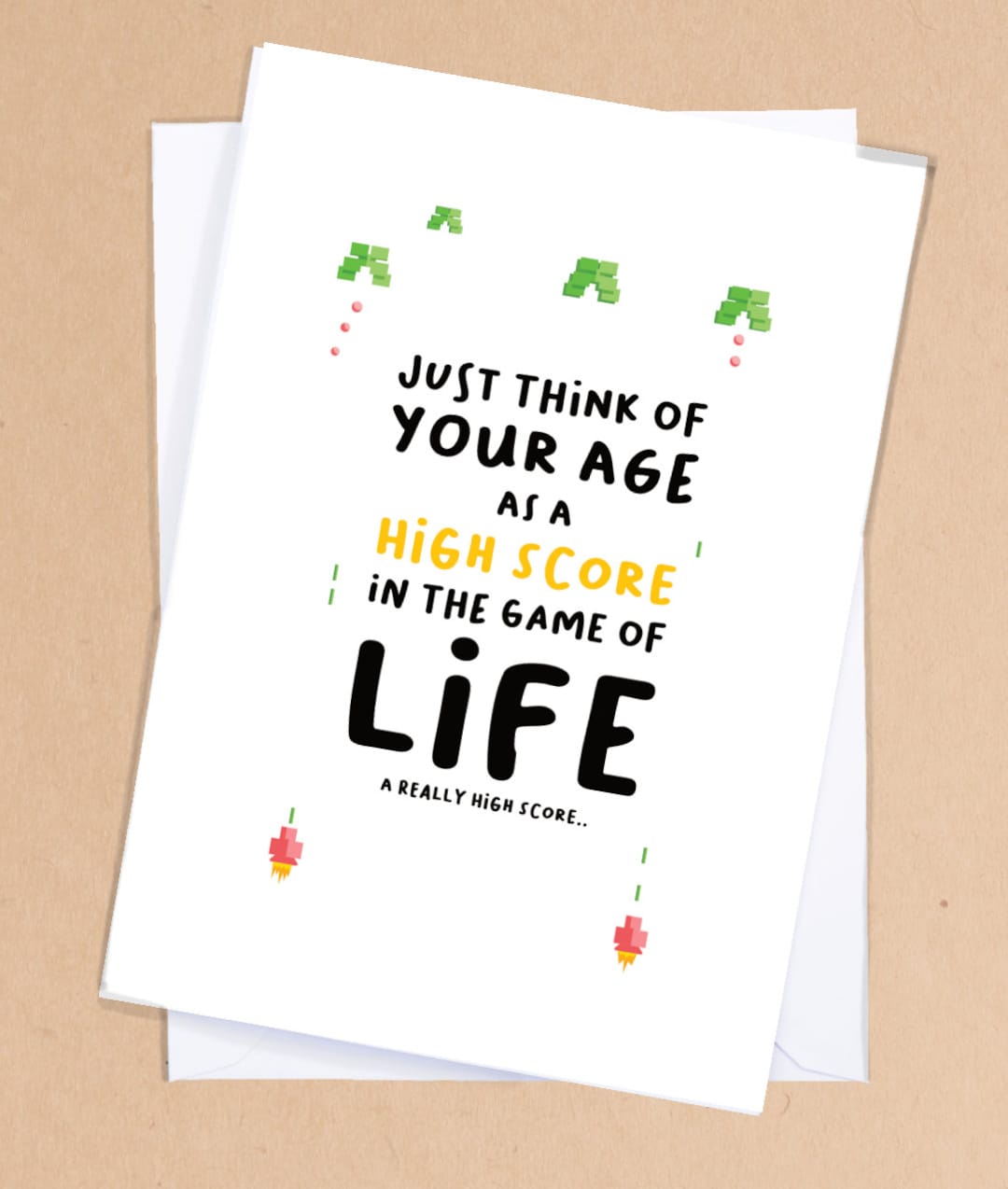 Gaming Birthday Card / Gamer Birthday Card / Geek Birthday Card / Funny ...