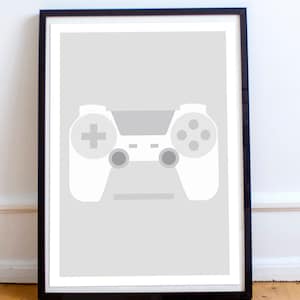 Video Game Poster / Games Controller Poster / Gaming Poster / | Etsy