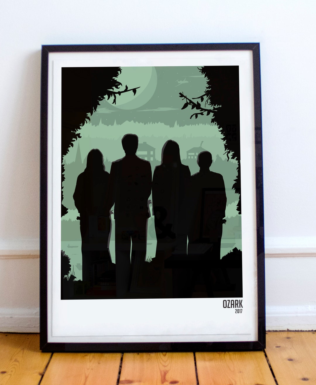 Ozark Poster / the Ozarks Print / Ozark Tv Show Poster / Jason Bateman ...