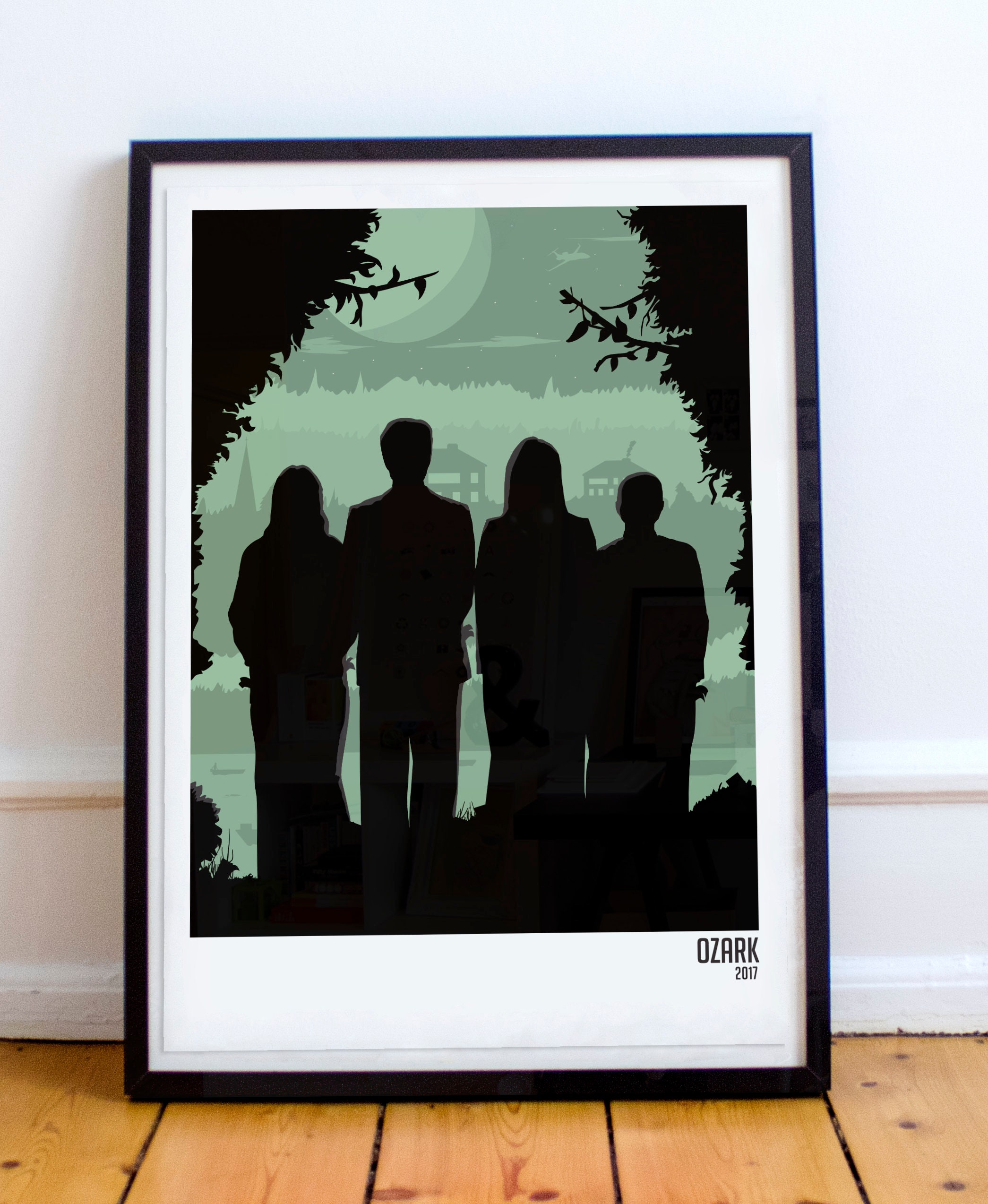 Ozark Poster / the Ozarks Print / Ozark Tv Show Poster / Jason Bateman ...