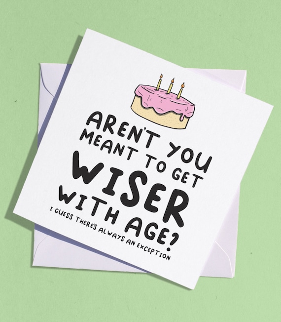 Mean Birthday Cards