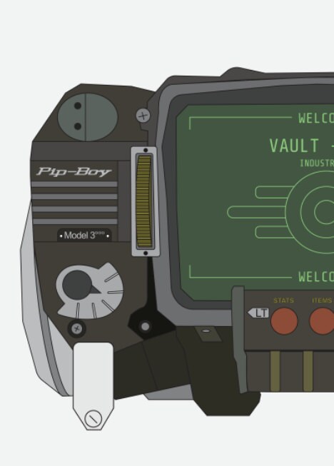 Fallout Poster / Video Game Poster / Pip-boy Poster / Gaming - Etsy