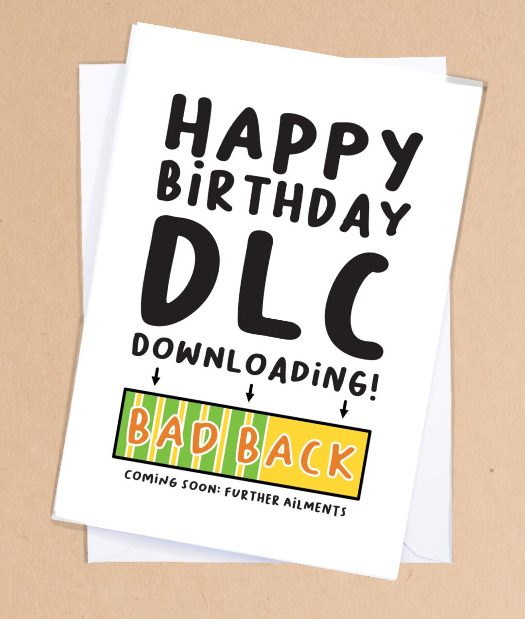 Gamer Birthday Card / Gaming Birthday Card / Older Gamer Birthday Card ...
