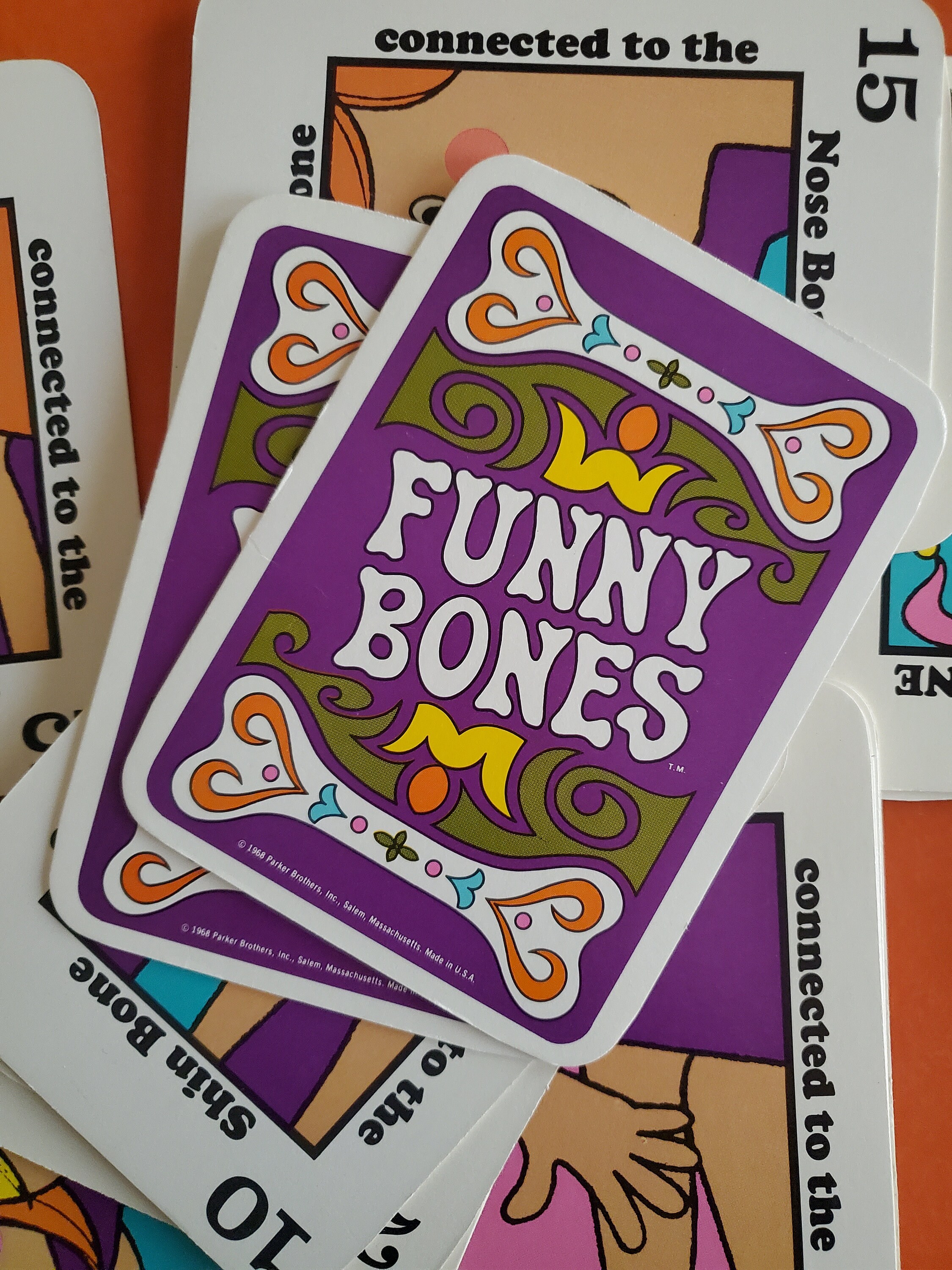 Vintage Party Game Funny Bones A Game for People Who Love to - Etsy