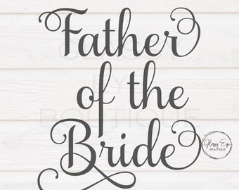 Father of the Bride Png | Etsy