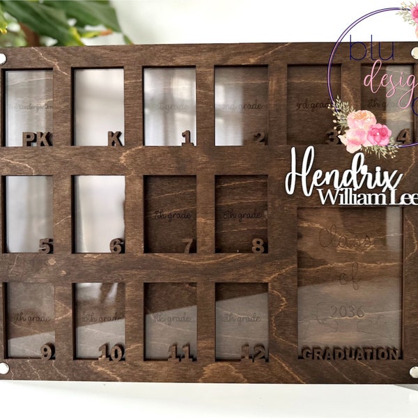 School Picture Frame - Etsy