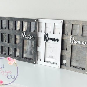 Custom School Years Photo Frame - Personalized Wood Sign - Wooden Home ...