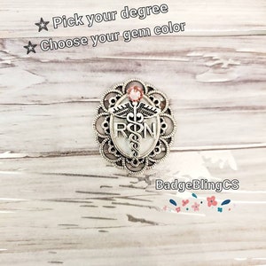 Silver Nursing Pin for the Pinning Ceremony Student Nurse Graduation ...