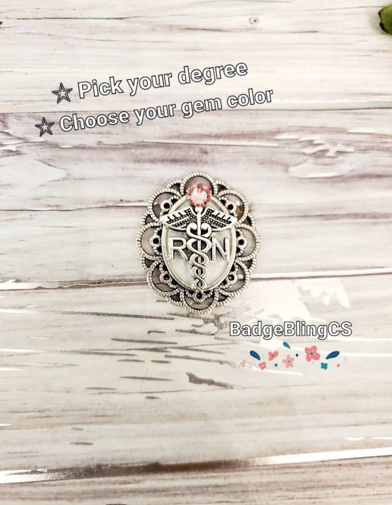 Silver Nursing Pin for the Pinning Ceremony Student Nurse Graduation ...