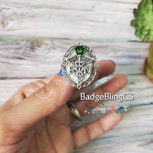 Silver Nursing Pin for the Pinning Ceremony Student Nurse Graduation ...