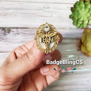 Gold Nursing Pin for the Pinning Ceremony Student Nurse - Etsy