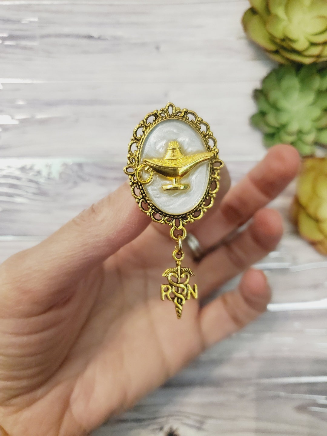 Gold Nursing Pin for the Pinning Ceremony Student Nurse Graduation ...