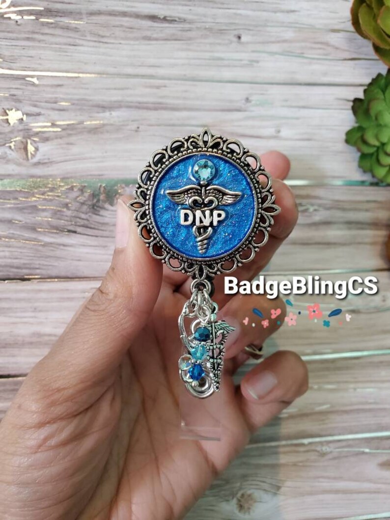 DNP Badge Reel Holder Doctor of Nurse Practice Card Holder - Etsy