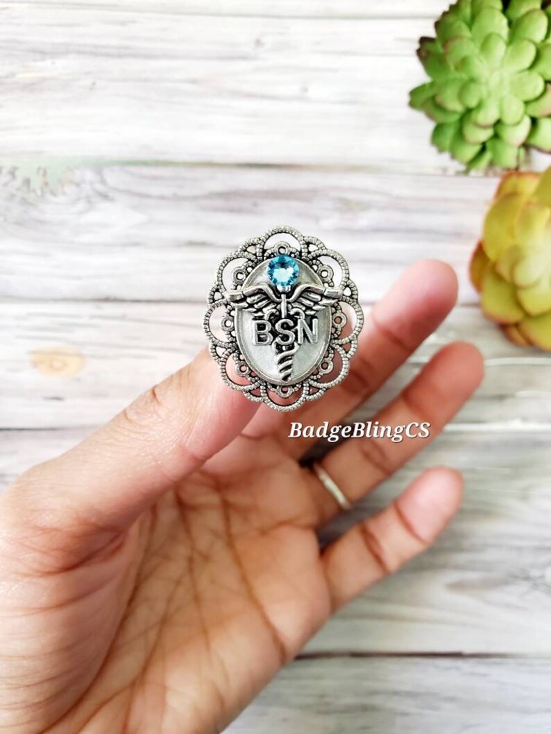 Silver Nursing Pin for the Pinning Ceremony Student Nurse Graduation ...