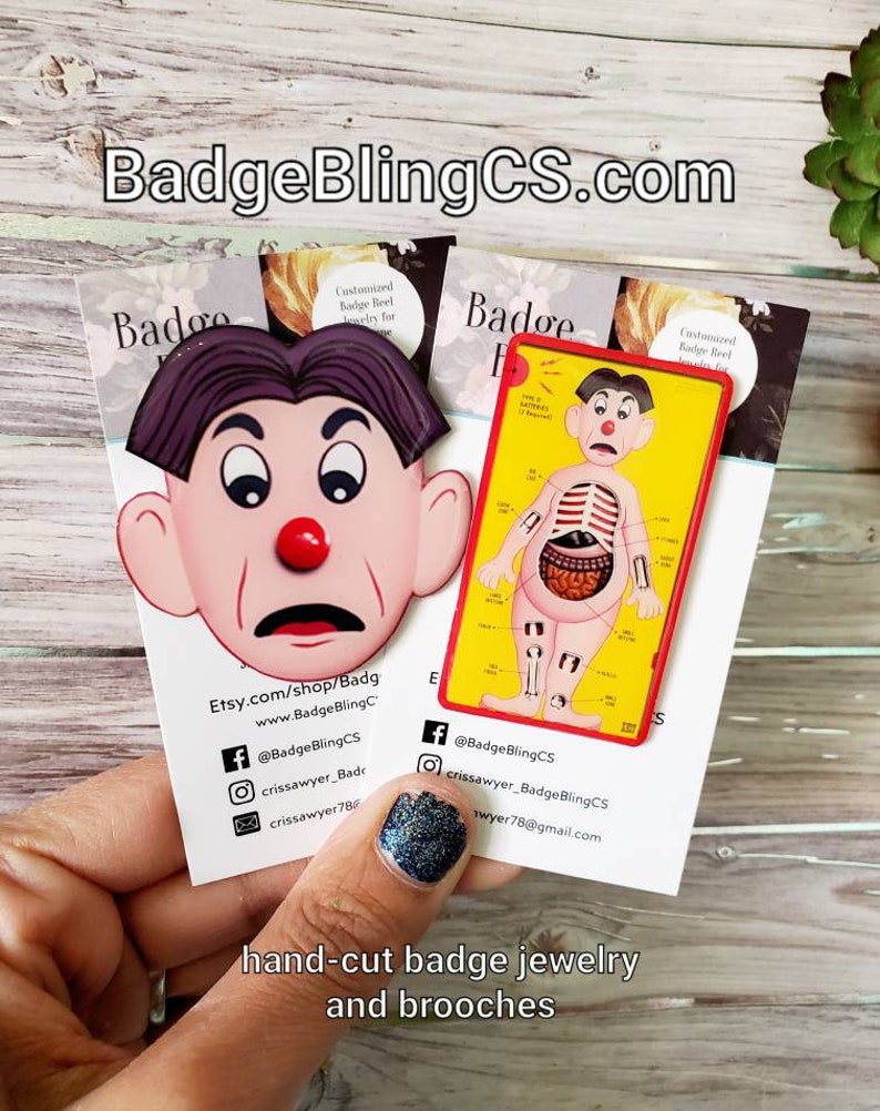 Operation Badge Reel Retractable Holder April Fools Day Badge - Etsy