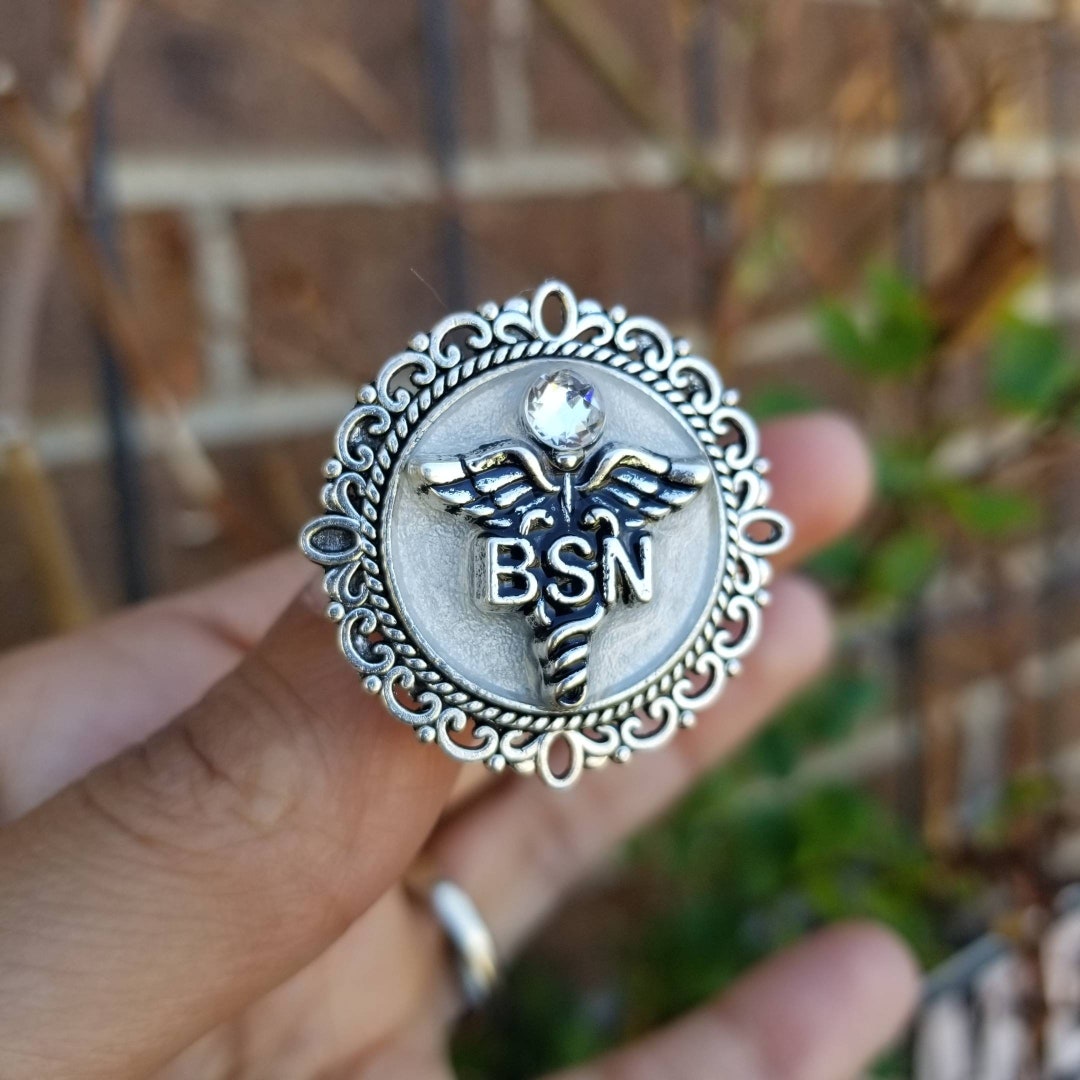 BSN Nursing Pin Simple Pinning Ceremony Pins Vintage Elegant Graduation ...
