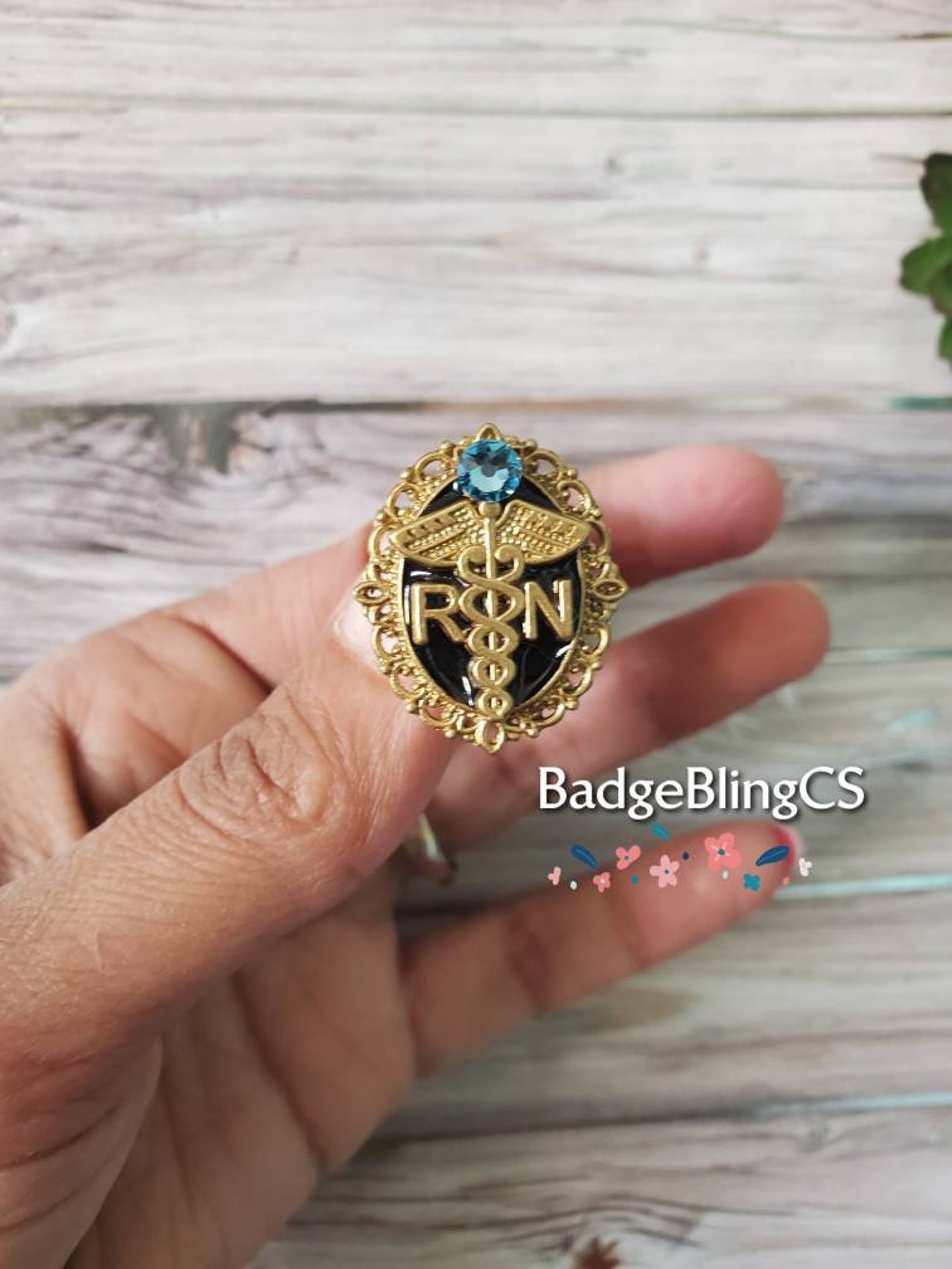 Gold Nursing Pin for the Pinning Ceremony Student Nurse | Etsy