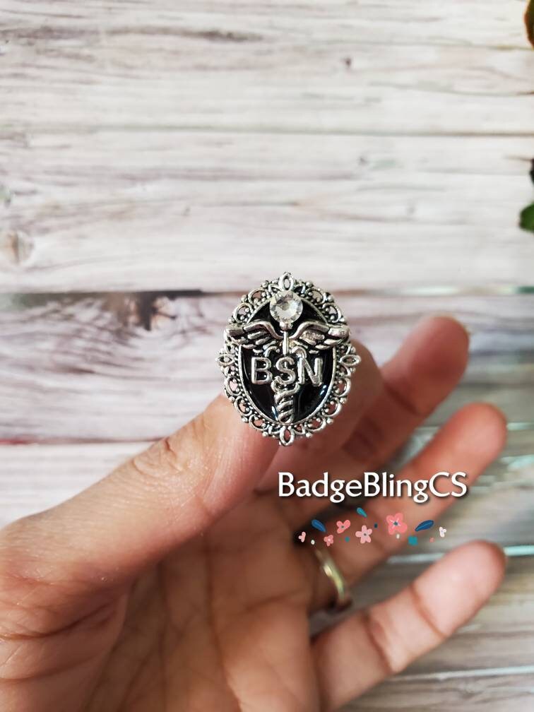 Silver Nursing Pin for the Pinning Ceremony Student Graduation Gifts ...