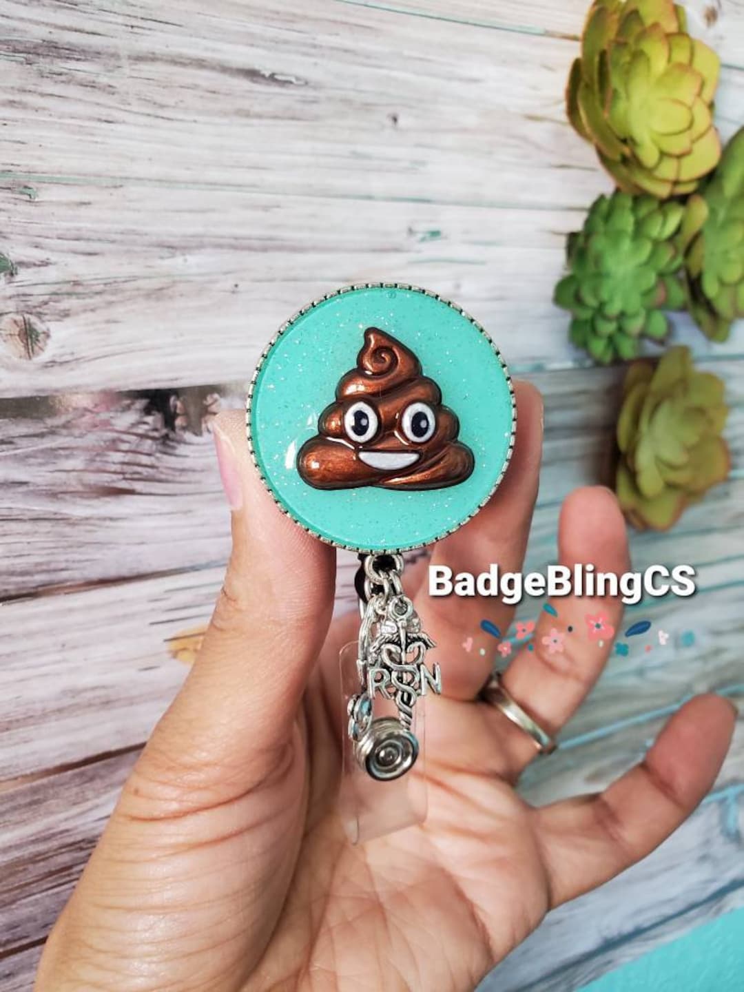 Poop Badge Reel Holder GI Nurse Badge Reel Preceptor Gift - Etsy UK