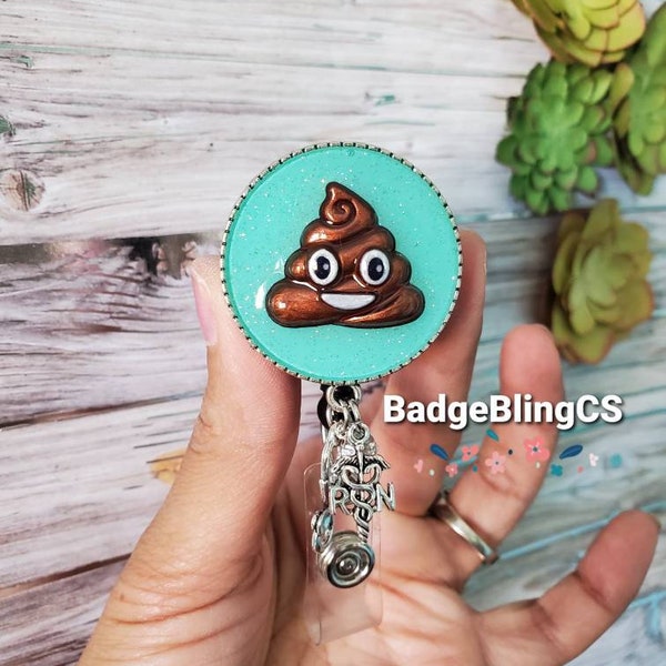 Badge Reels Nursing Poop - Etsy