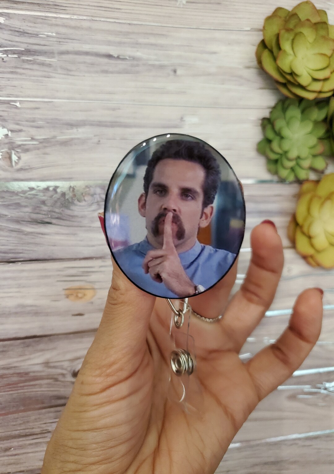 Meet the Parents Murse Badge Reel Retractable Holder Clip April Fools ...