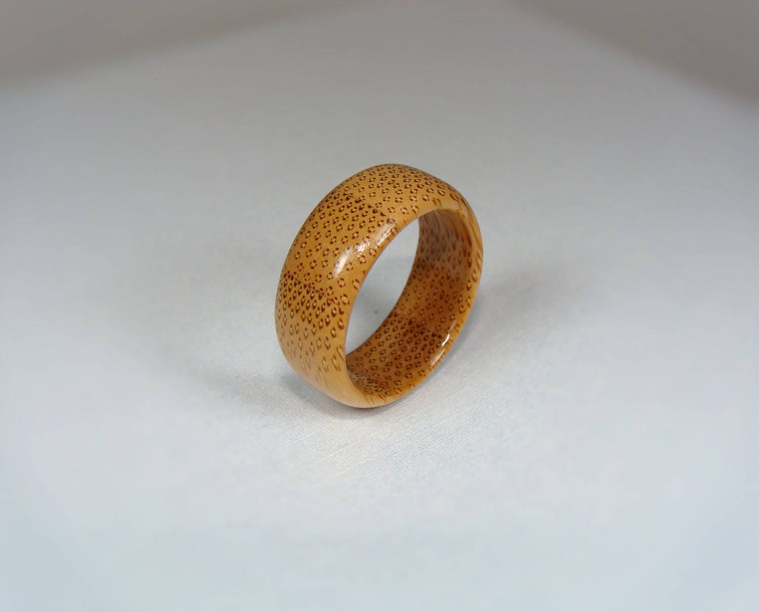 Bamboo Wood Ring ~ Solid Wood ~ Men's or Women's ~ Stunning! - Etsy